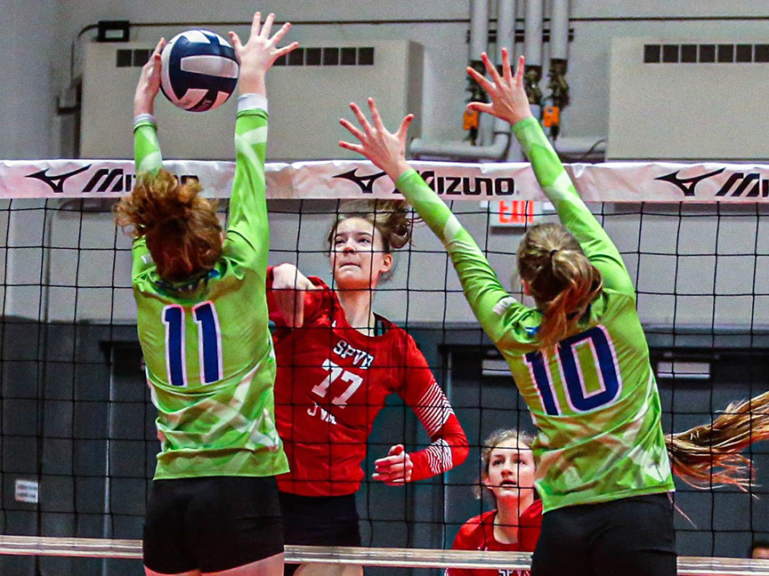 Young SPVB 18 Elite's unbeaten run ends at Presidents' Day Challenge ...
